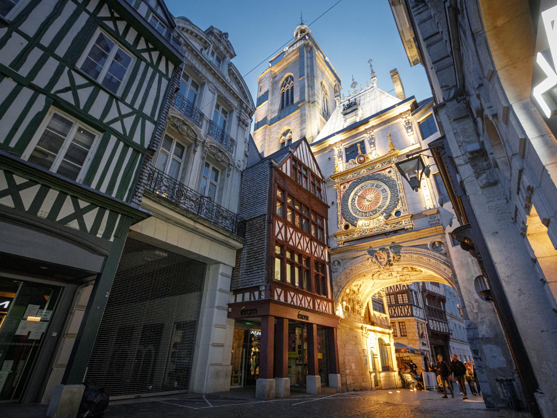 Les plus belles rues incontournables à Rouen