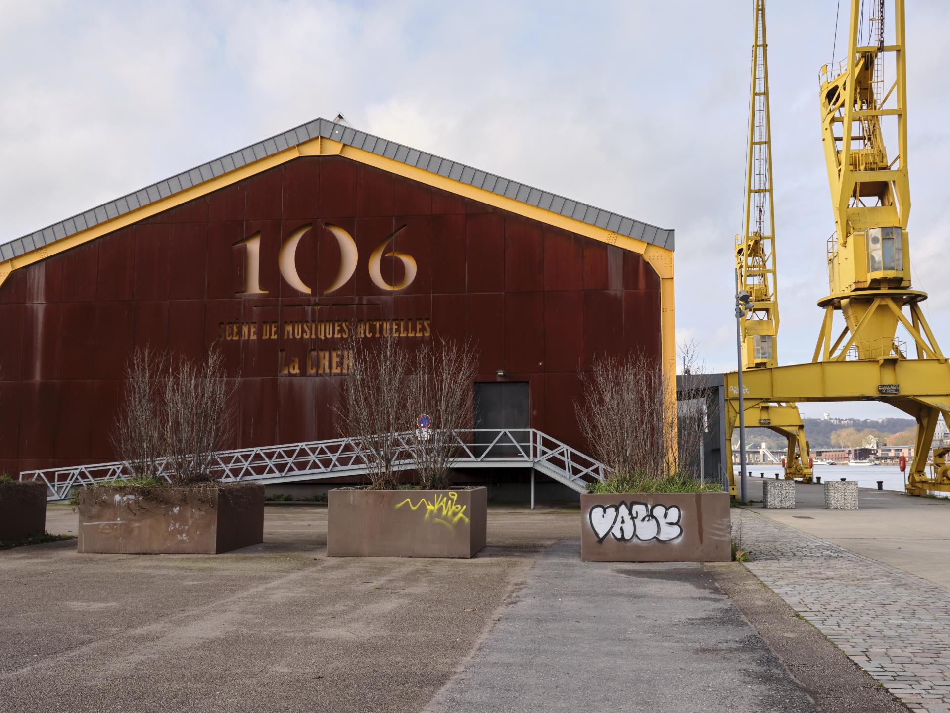 Les quais de Seine à Rouen