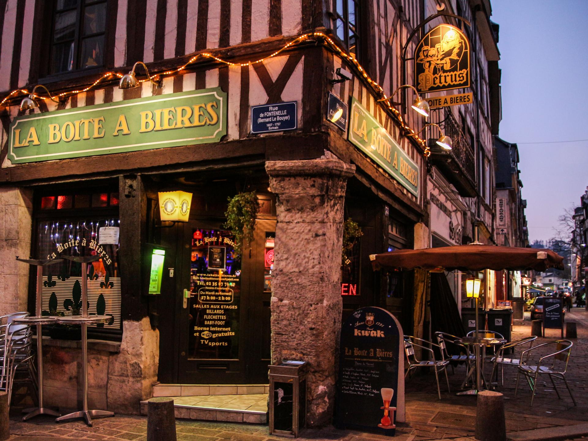 Les meilleurs bars et cafés pour boire un verre le soir à Rouen ...